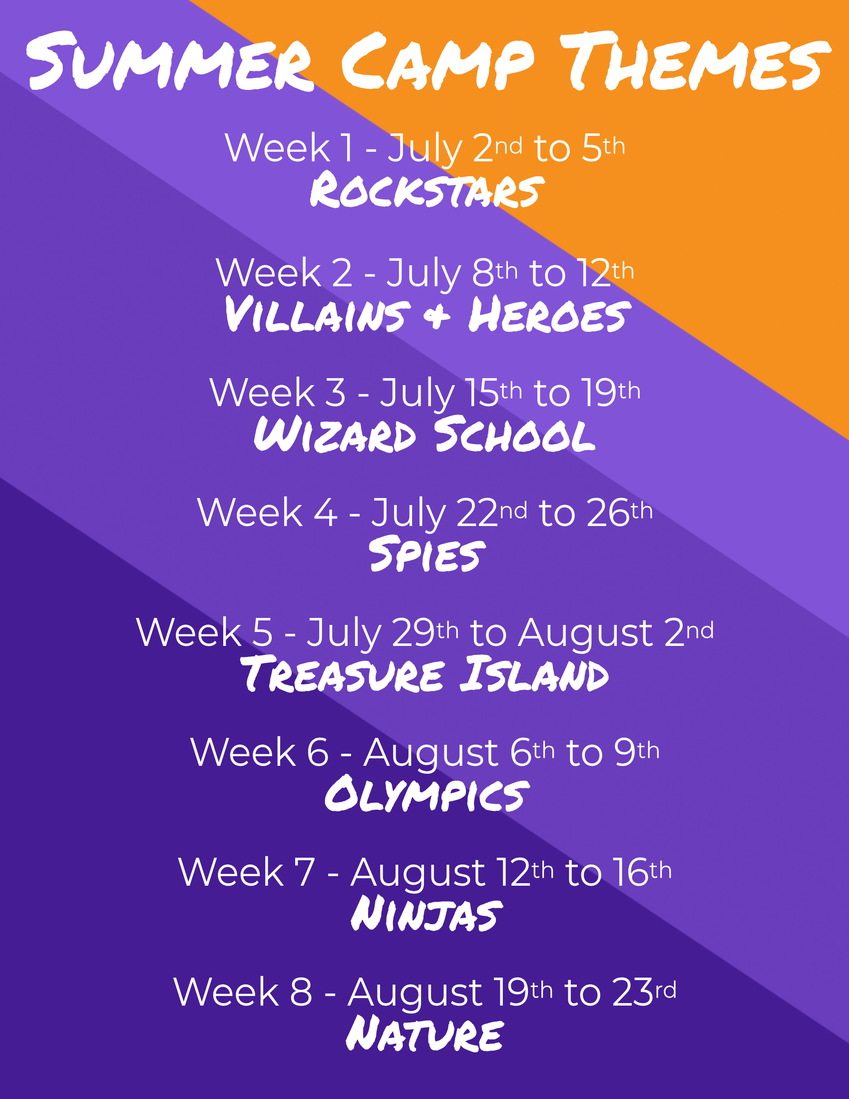 Summer EPIC Gym
